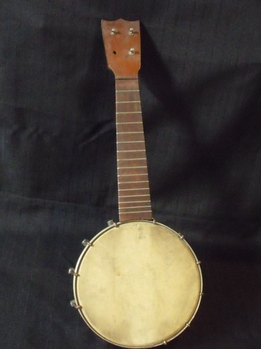 RARE ANTIQUE 1920'S OSCAR SHMIDT 4 STRING STELLA BANJO UKE | eBay
