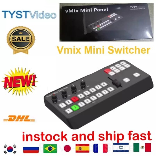 TYST Video Vmix Mini Switcher Control Panel MIDI2.0 Video Recording for ...