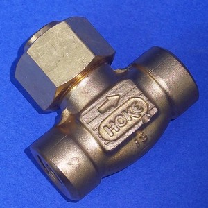 HOKE 3000 PSIG 40-55 MICRON 3/8" NPT INLINE FILTER VALVE, 6325F4B *NEW ...