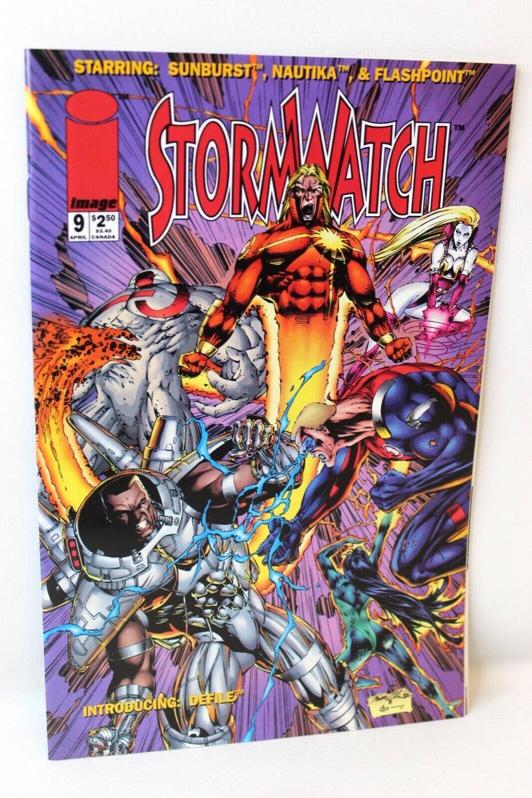 Stormwatch #9 Introducing Defile Joe Chiodo 1994 Image Comics F+ | eBay