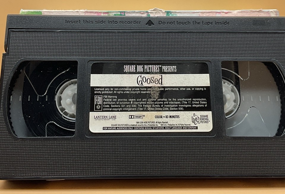 Goosed VHS 1999 Jennifer Tilly **Buy 2 Get 1 Free** | eBay