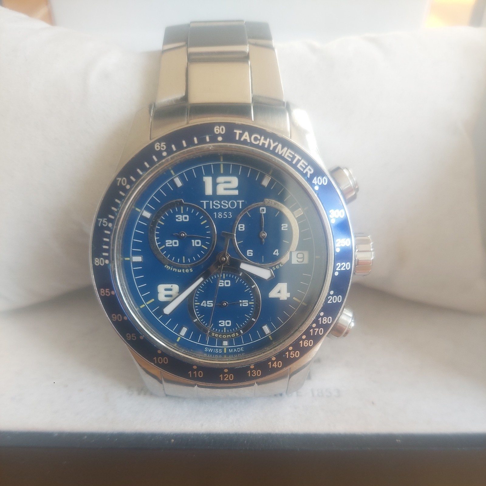 Tissot V8 Chronograph FULL SET Quartz Watch - Gem