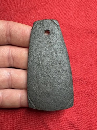 Indian Artifact Slate Pendant Gorget Arrowhead | eBay