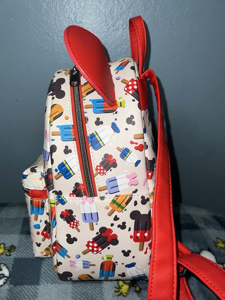 Loungefly Disney Mickey Mouse Friends Popsicle Mini Backpack EUC | eBay