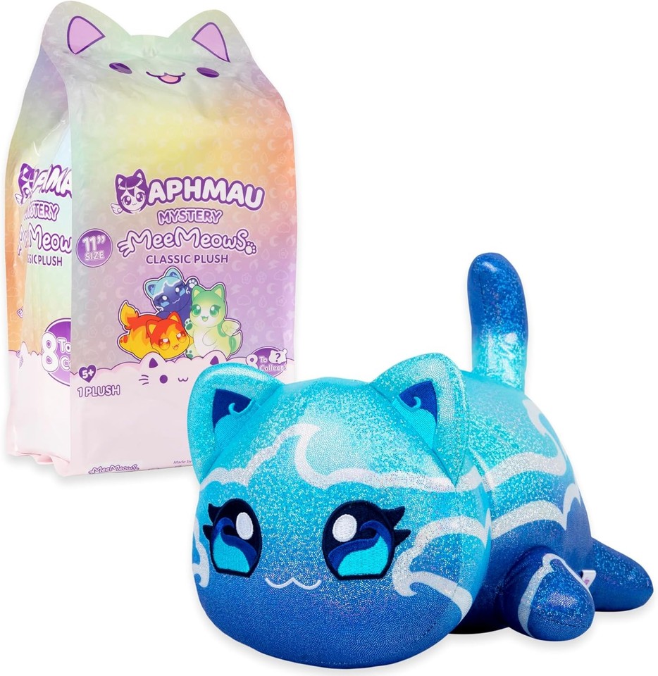 Aphmau MeeMeows 11 Pulgadas Clásico Elemental Peluche Caja - 1 Peluche ...