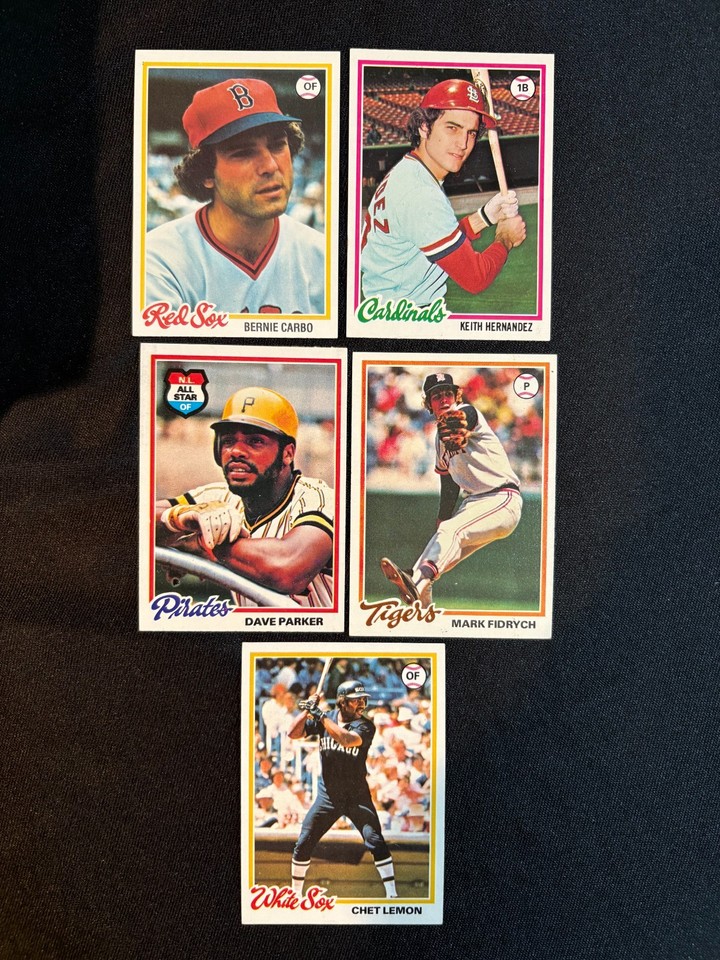 1978 TOPPS BASEBALL (4000+) CARD LOT - STARS ROOKIES - HIGH GRADE | eBay