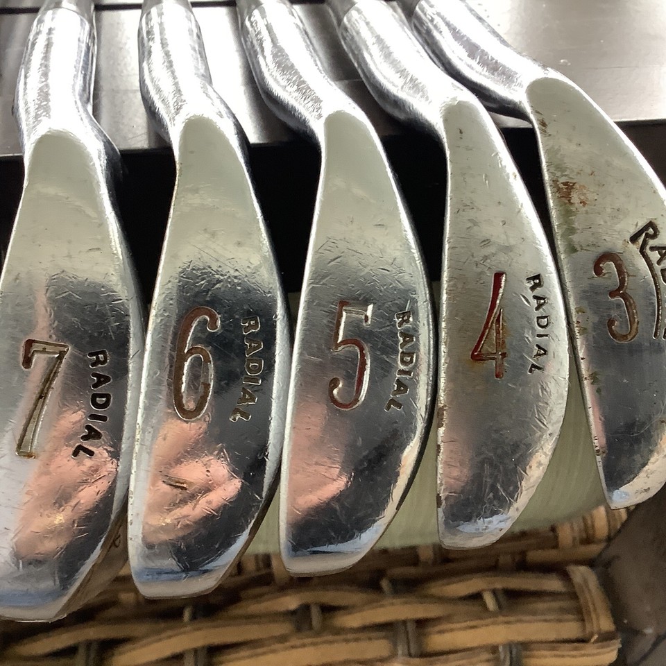Ben Hogan Radial Iron Set 3-9 +E(pw)+SW +Hogan P154 Putter #3 Reg Steel ...