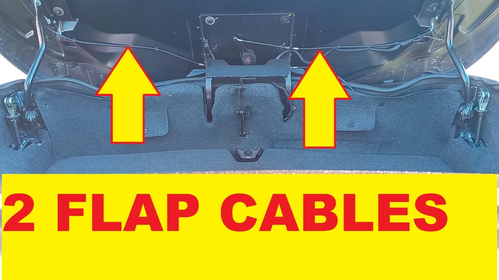 3000GT SPYDER CONVERTIBLE TONNEAU TRUNK COVER HARDTOP HINGE 2 FLAP ...