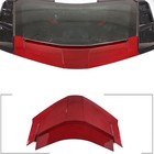 Red Carbon Fiber Rear Window Lower Trim Cover For Corvette C8 Coupe ...