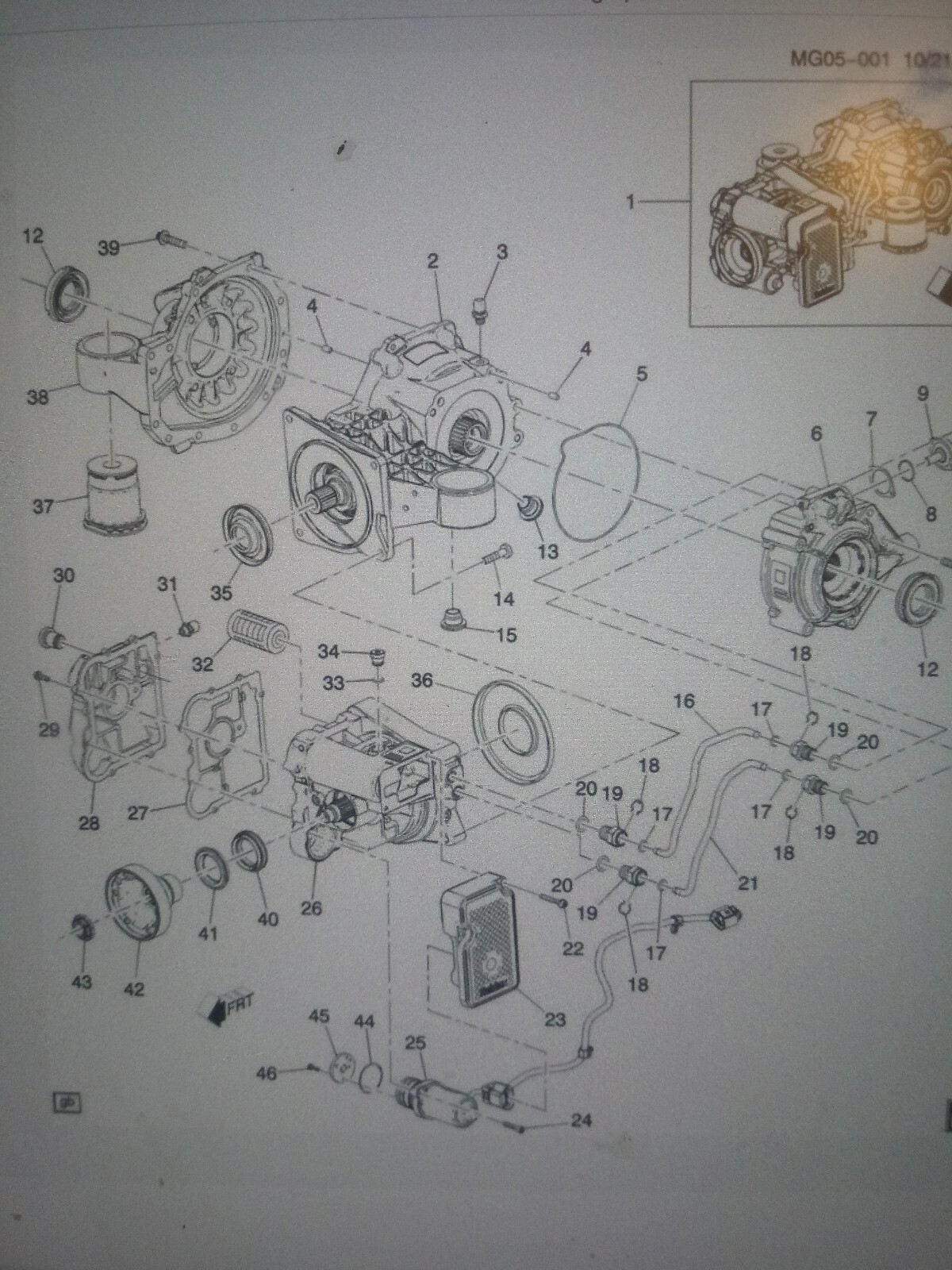 GM OEM Axle Differential-Rear-Pump 22765779 Cadillac SRX 10-14, regal ...