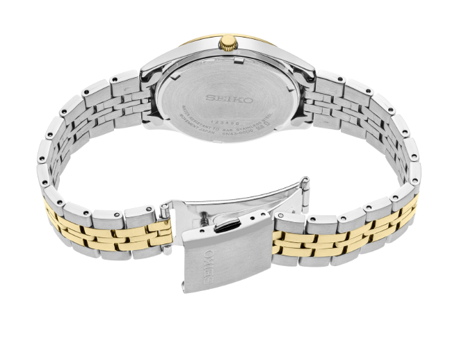 Seiko ESSENTIALS SUR430 10 bar, 100M Water Resistant, White Dial | eBay
