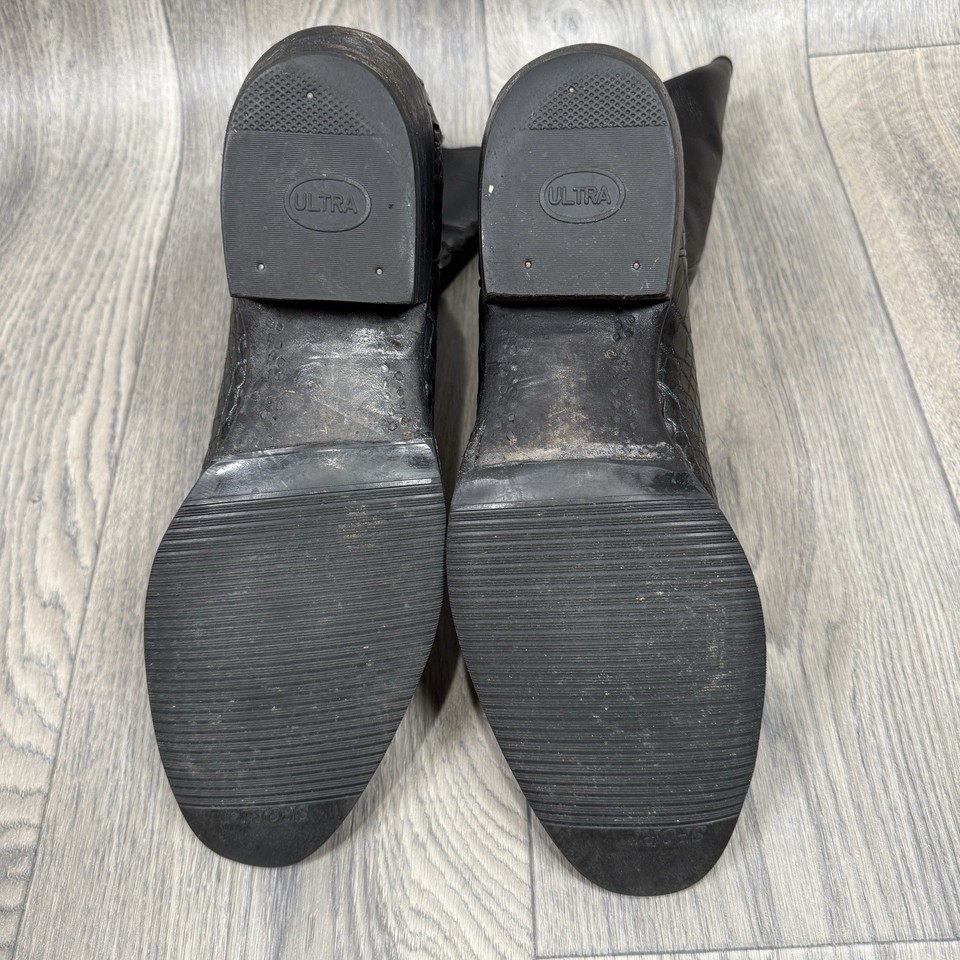 Lucchese Exotic Cut Alligator Cowboy Western Boots 11 D Black | eBay