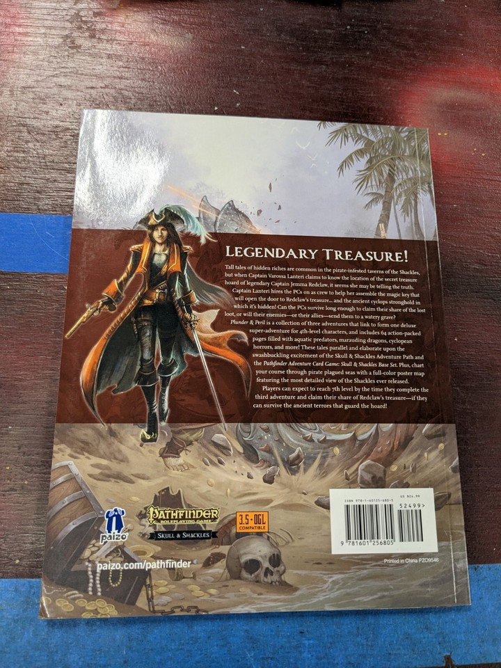Plunder & Peril Pathfinder D20 Paizo | eBay
