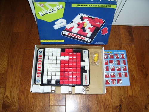BLOCKADE STRATEGIC RUSSIAN BLOCK GAME- Scarce | eBay Australia