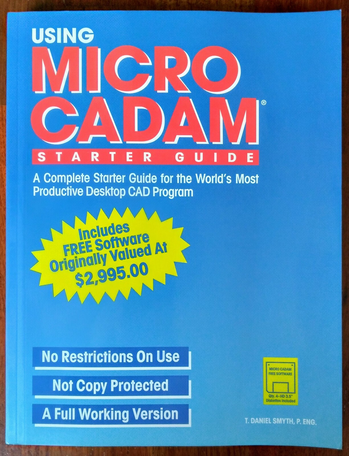 Using Micro CADAM Starter Guide w/ Cornerstone R1.3C Vintage 1993 PC ...