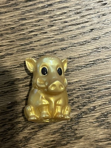 Collectible GOLD PUMBAA OOSHIE Woolworths The Lion King Ooshies Disney ...