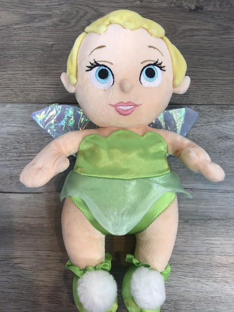 9" Disney Fairies Tinkerbell Tinker Bell Tink Plush Doll Figure Stuffed ...