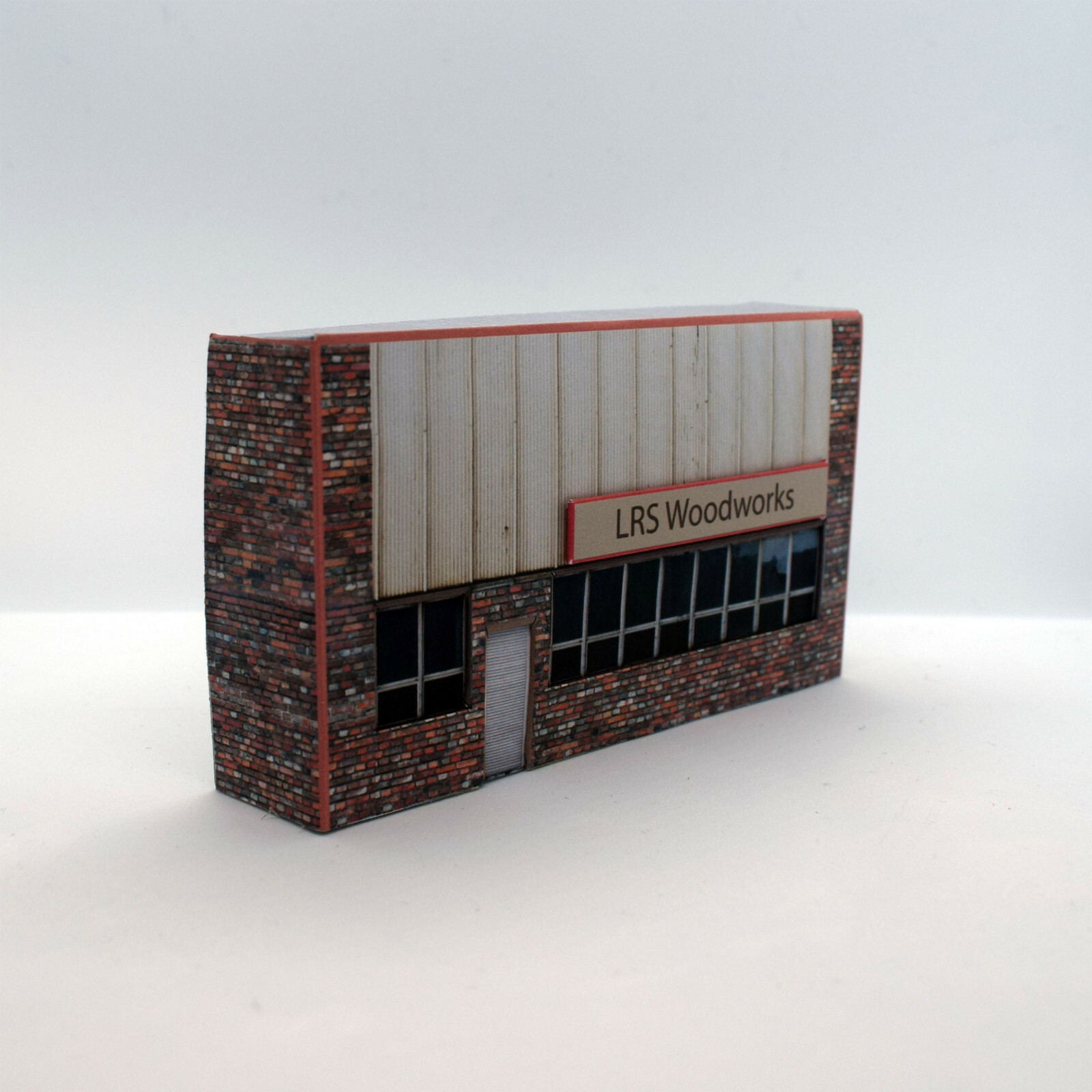 Low Relief Card OO Gauge Industrial Buildings Pack of 5 1/76 scale ...