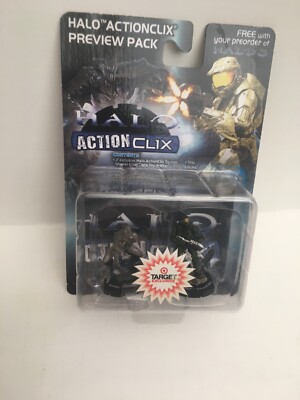 Halo ActionClix Preview Pack Arbiter & Master Chief Assault Rifle ...