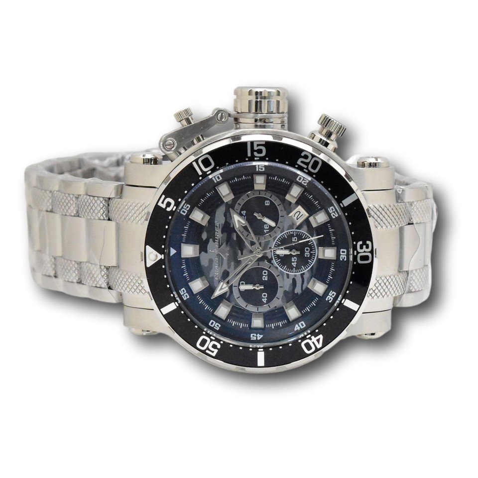 Chase Durer by Invicta Men's 52mm Black Camo Coalition Chrono Watch CDW ...
