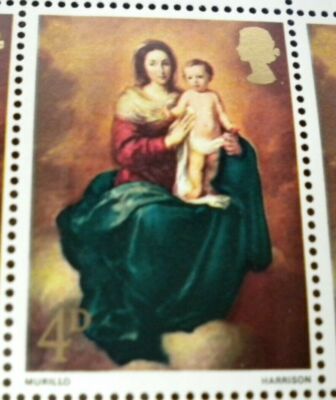 1967 MURILLO HARRISON MADONNA & CHILD 4d BLOCK OF 12 STAMPS MNH | eBay