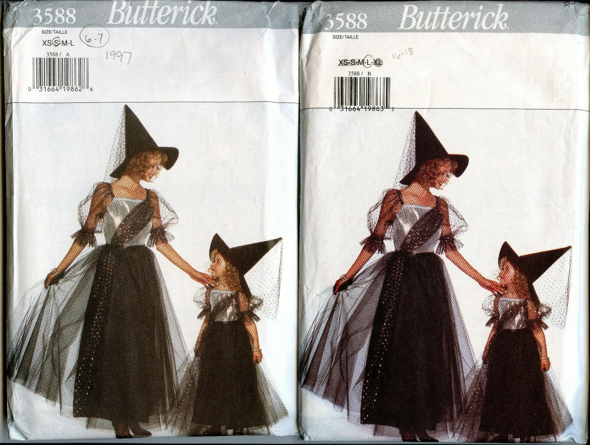 Butterick Halloween Patterns