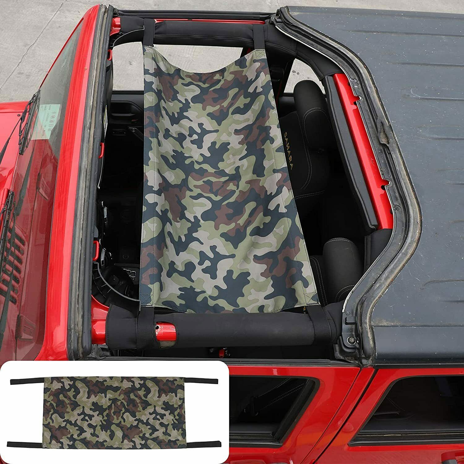 Cargo Net Hammock Roof Top Netting Hammock for Jeep Wrangler YJ TJ JK ...