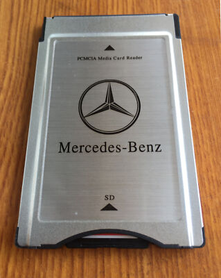 NEW PCMCIA TO SD PC CARD ADAPTER SDHC Memory card for Mercedes-Benz ...