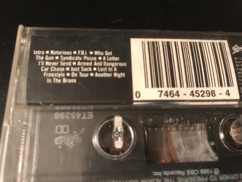 Donald D - Notorious (1989 Epic Cassette Tape) Dr. Dre | eBay