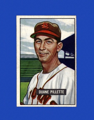 1951 Bowman Set-Break #316 Duane Pillette RC EX-EXMINT *GMCARDS* | eBay