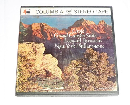 REEL to REEL TAPE by LEONARD BERNSTEIN "GROFE GRAND CANYON SUITE ...