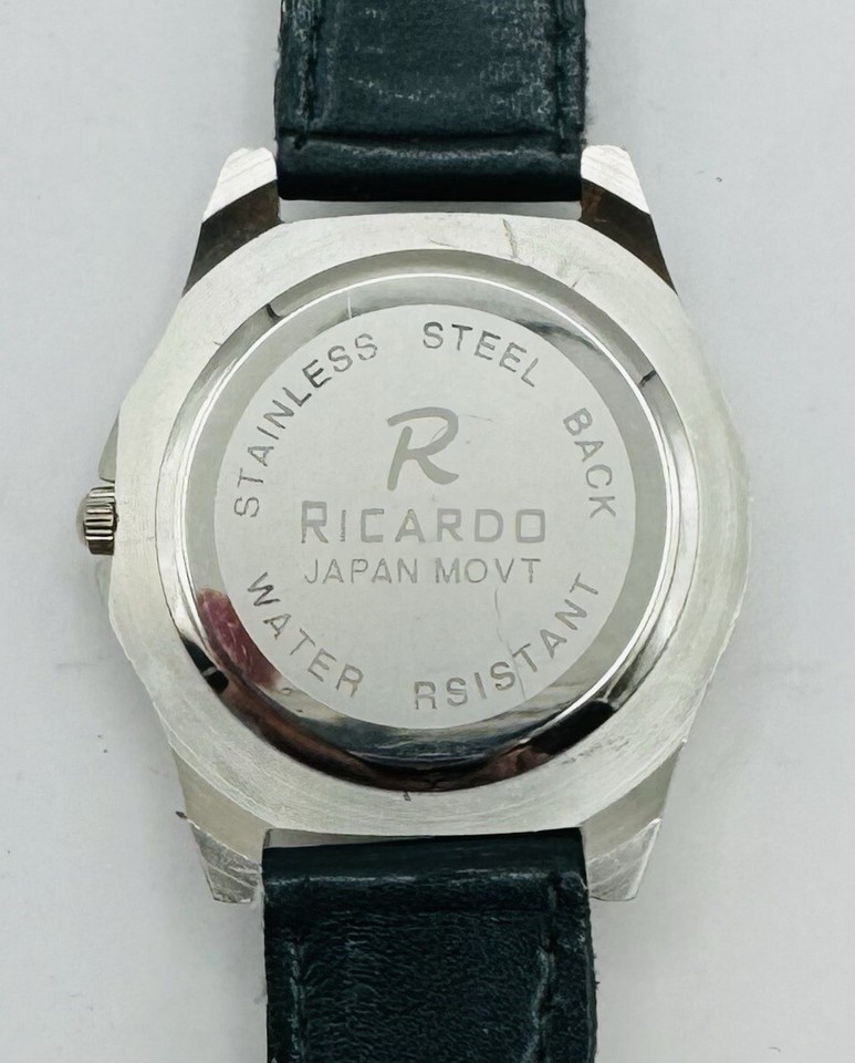 Ricardo Men's watch. Water resistant. Japan Movt. | eBay
