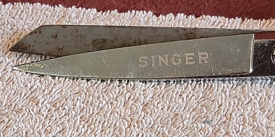 Vintage SINGER Scissors 708H The Singer Co Brazil | eBay