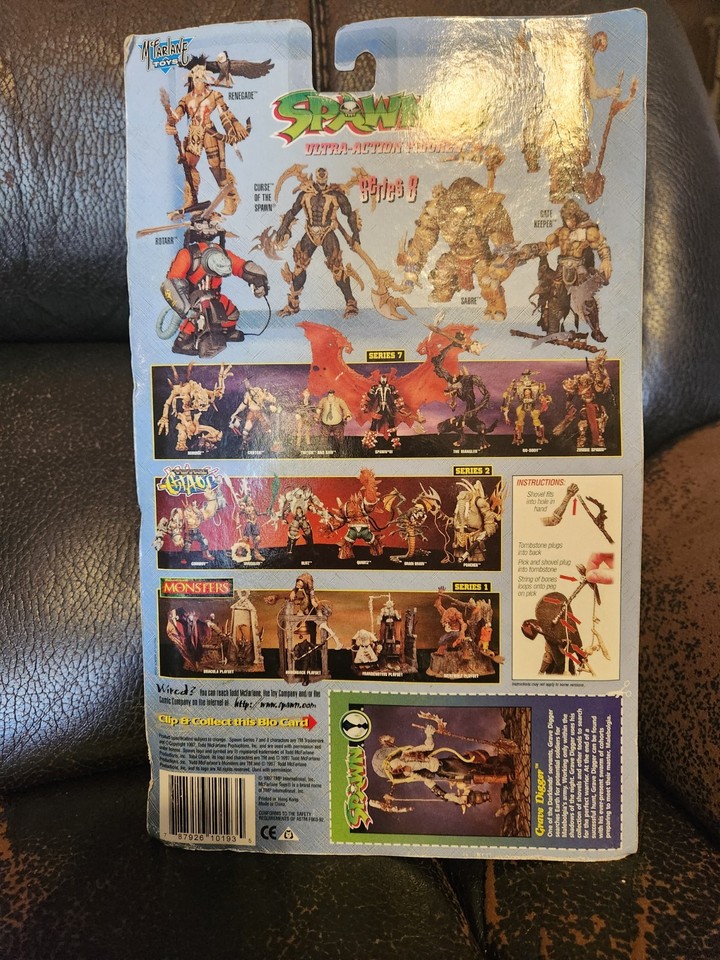 Todd McFarlane's Spawn Grave Digger Ultra-Action Figures Series 8 | eBay