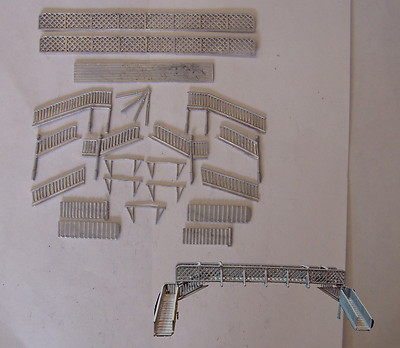 P&D Marsh N Gauge n Scale B23 LMS Lattice footbridge kit requires ...