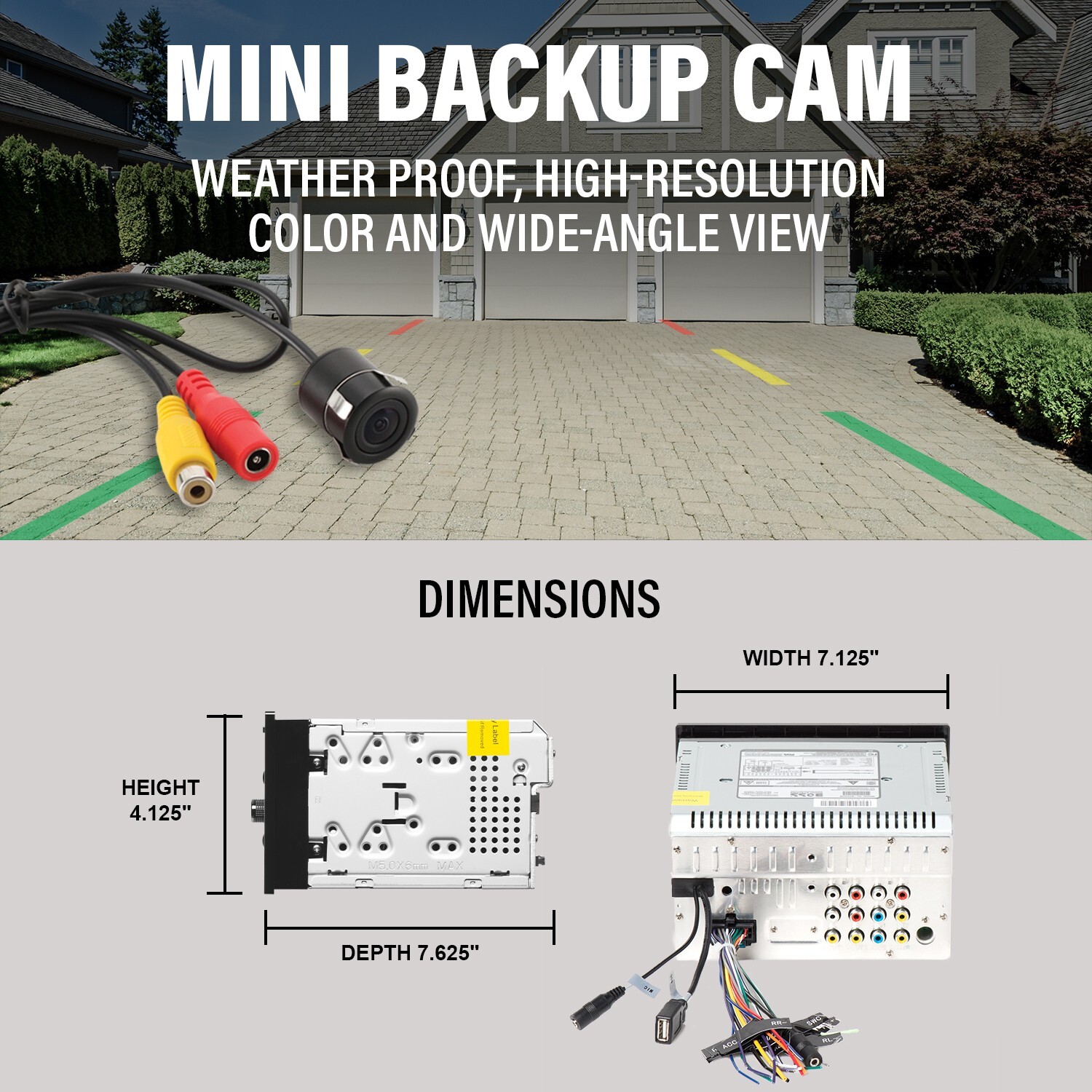 BOSS Audio Systems BVB9364RC 6.2” Touchscreen Car Stereo - CD, Backup ...