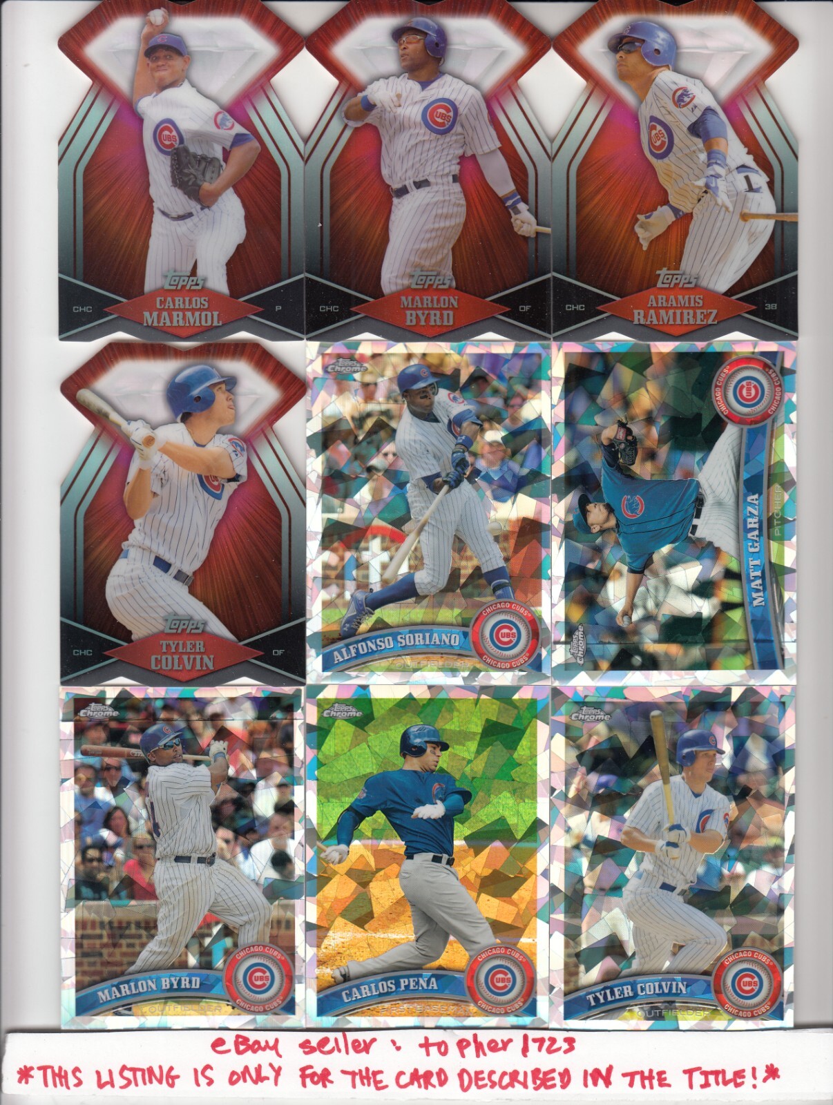 (TR) 2011 Topps Diamond Die-Cut ARAMIS RAMIREZ #134 Cubs | eBay