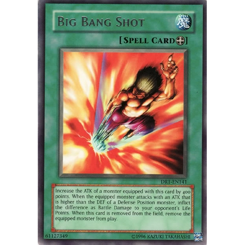 DR1 EN141 1X UNLIMITED ED BIG BANG SHOT RARE CARD | eBay
