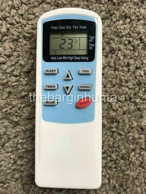 Akai Air Conditioner Remote Control TEM-26CHSABH, TEM-35CHSABH, TEM ...