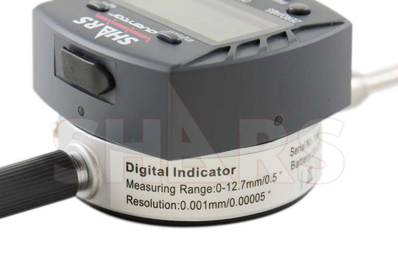 Shars Aventor 0.5"/12.7mm .0005"/ .01mm Resolution Electronic Indicator ...
