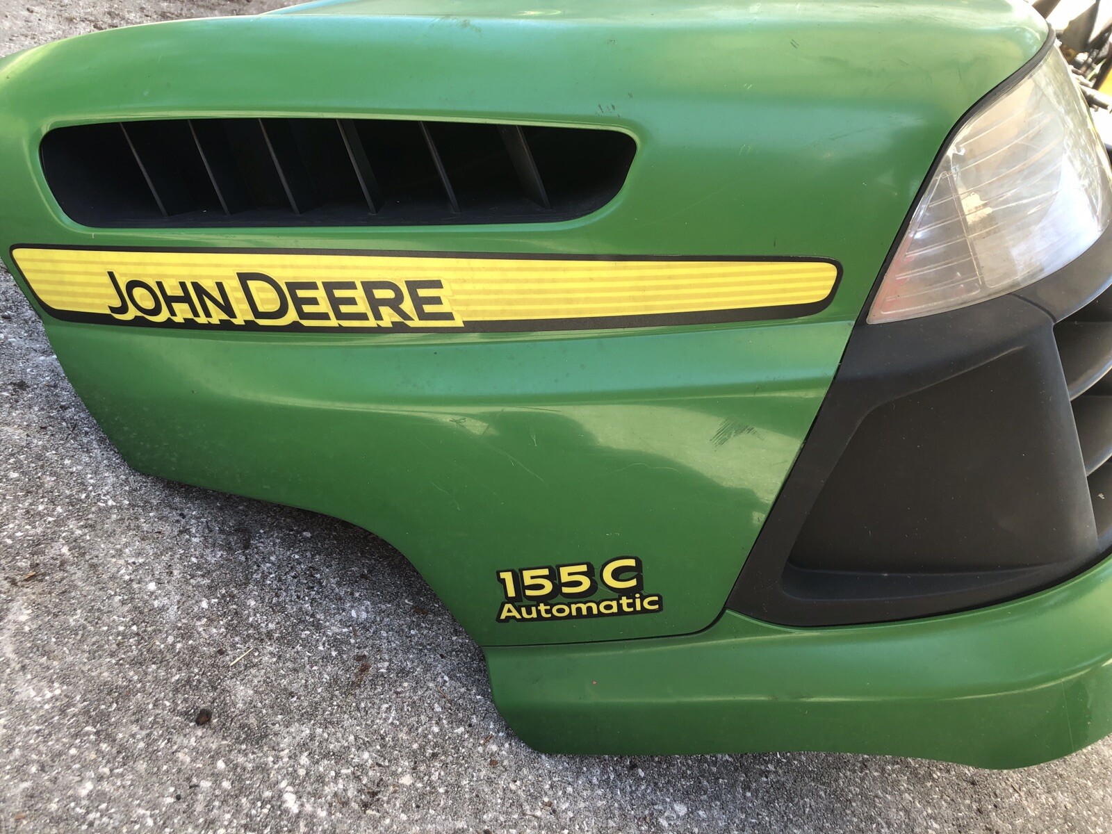 John Deere 155c Automatic Lawn Mower Hood Assembly | eBay