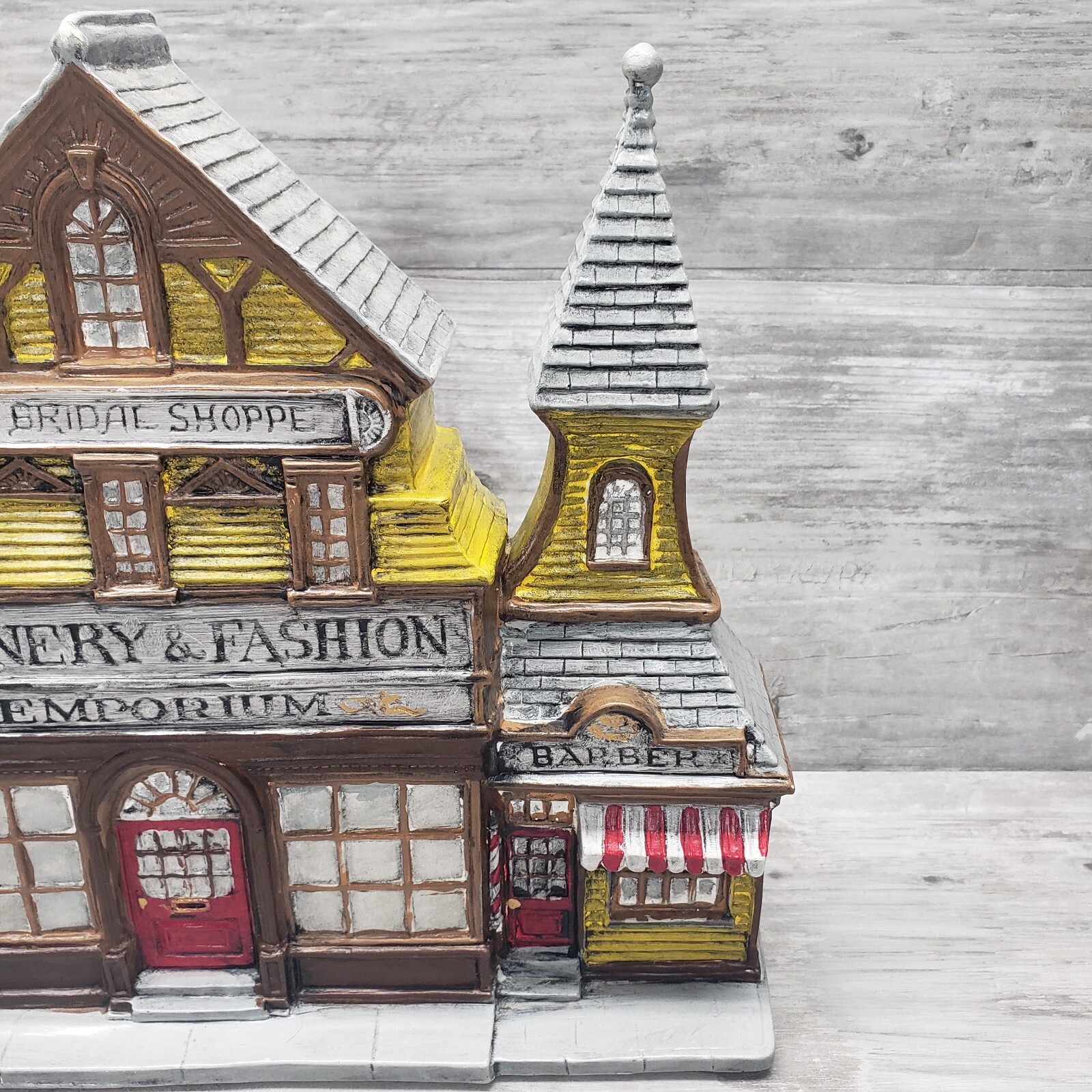 Gare Inc Ceramic Garry Sharpe 1987 Ann’s Bridal Shop Millinery & Barber ...