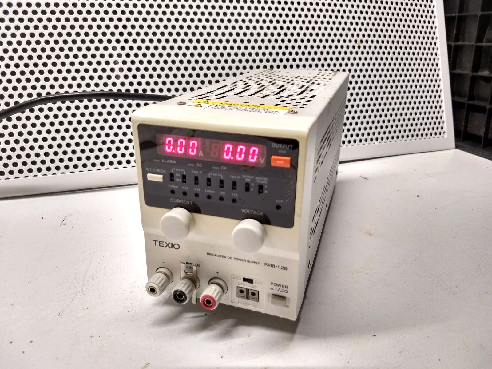 Texio Regulated DC Power Supply PA18-1.2B | eBay