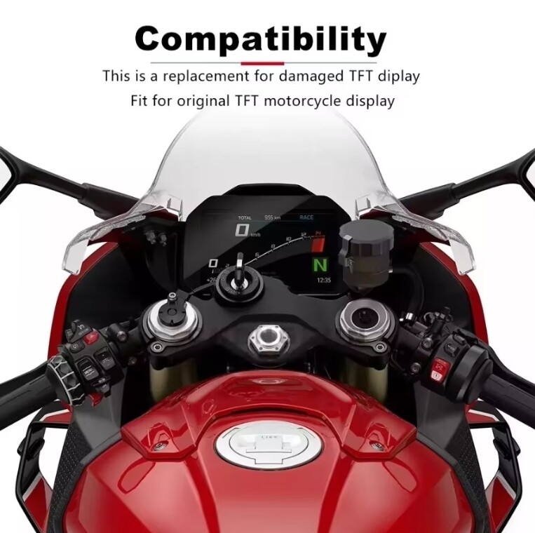 Motorcycle Dashboard S1000XR TFT Display For BMW S1000RR F900R F900XR ...