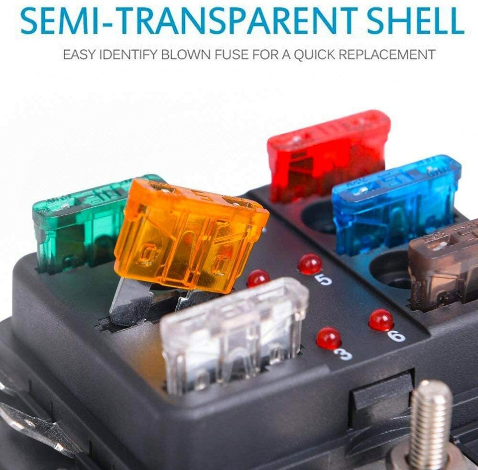 100pcs Standard Blade Fuse Assortment Auto Car Truck Fuses Kit ATC ...