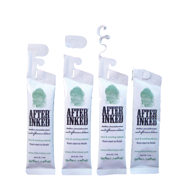 AFTER INKED TATTOO AFTER CARE LOTION 7ML SACHETS VEGAN PMU CRUELTY FREE ...