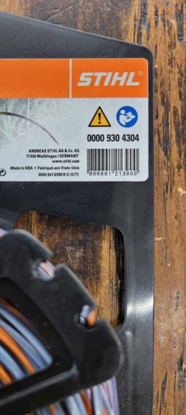 Stihl OEM Pro Trimmer Line String 2.7mm .105" 53m 173' 0000-930-4304 # ...
