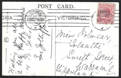 VICTORIA Australia postcard used | eBay