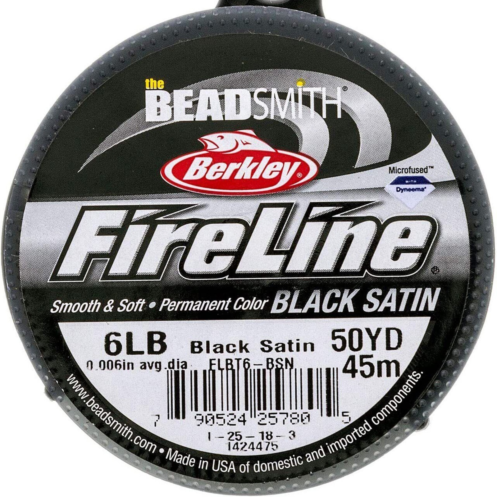 FireLine Beading Thread Cord Beadsmith 4LB 6LB 8LB Crystal Smoke Black ...