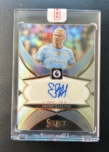 2024 Panini Select Premier League Select Signatures Erling Haaland Man ...